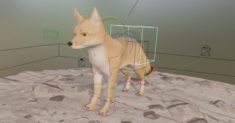 Rigify Zooの使い方 / 動物のリグとアニメーションを自動生成してくれるBlenderアドオン